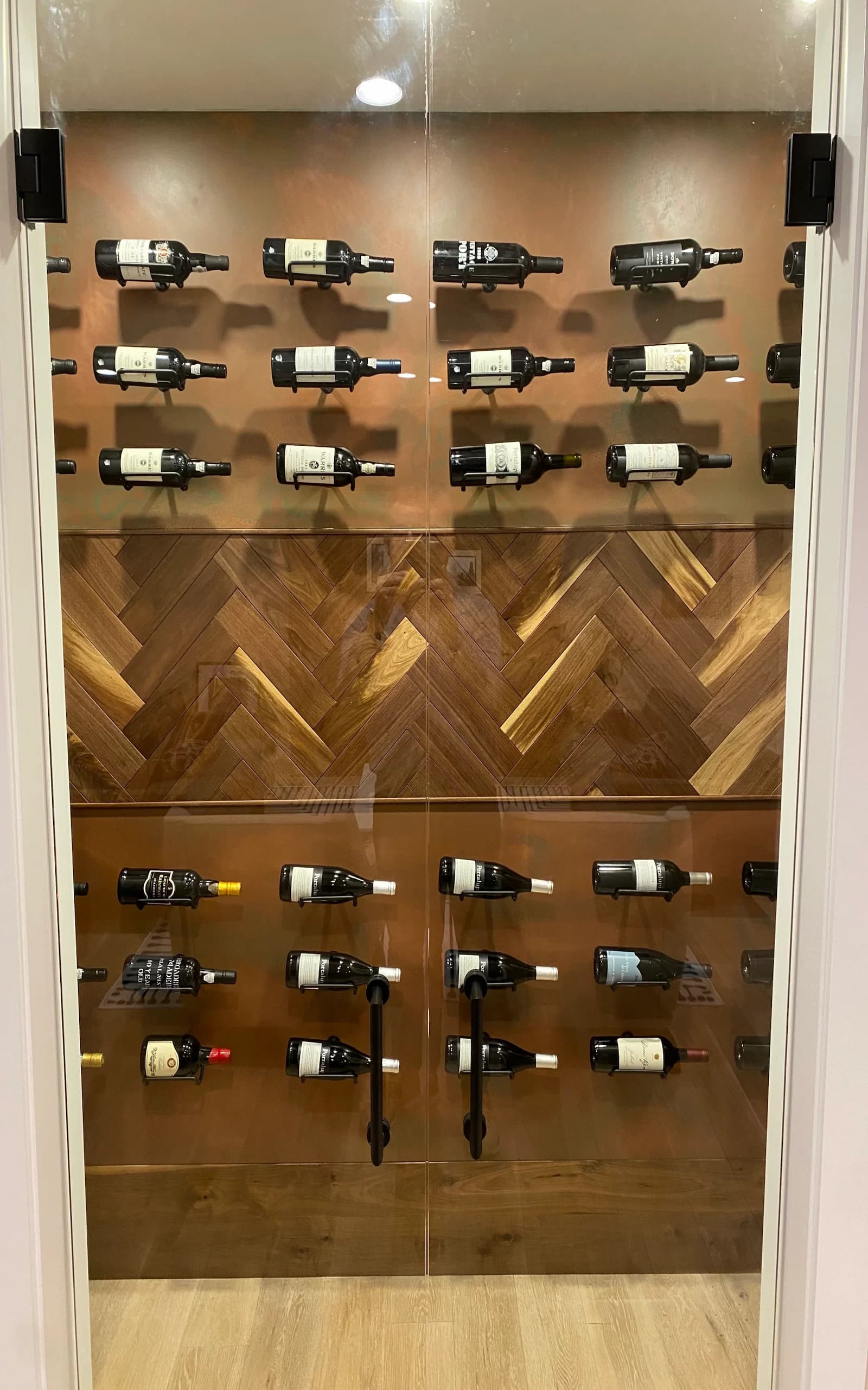 Wine Cellar, finish created by December Twins - Bespoke Finish